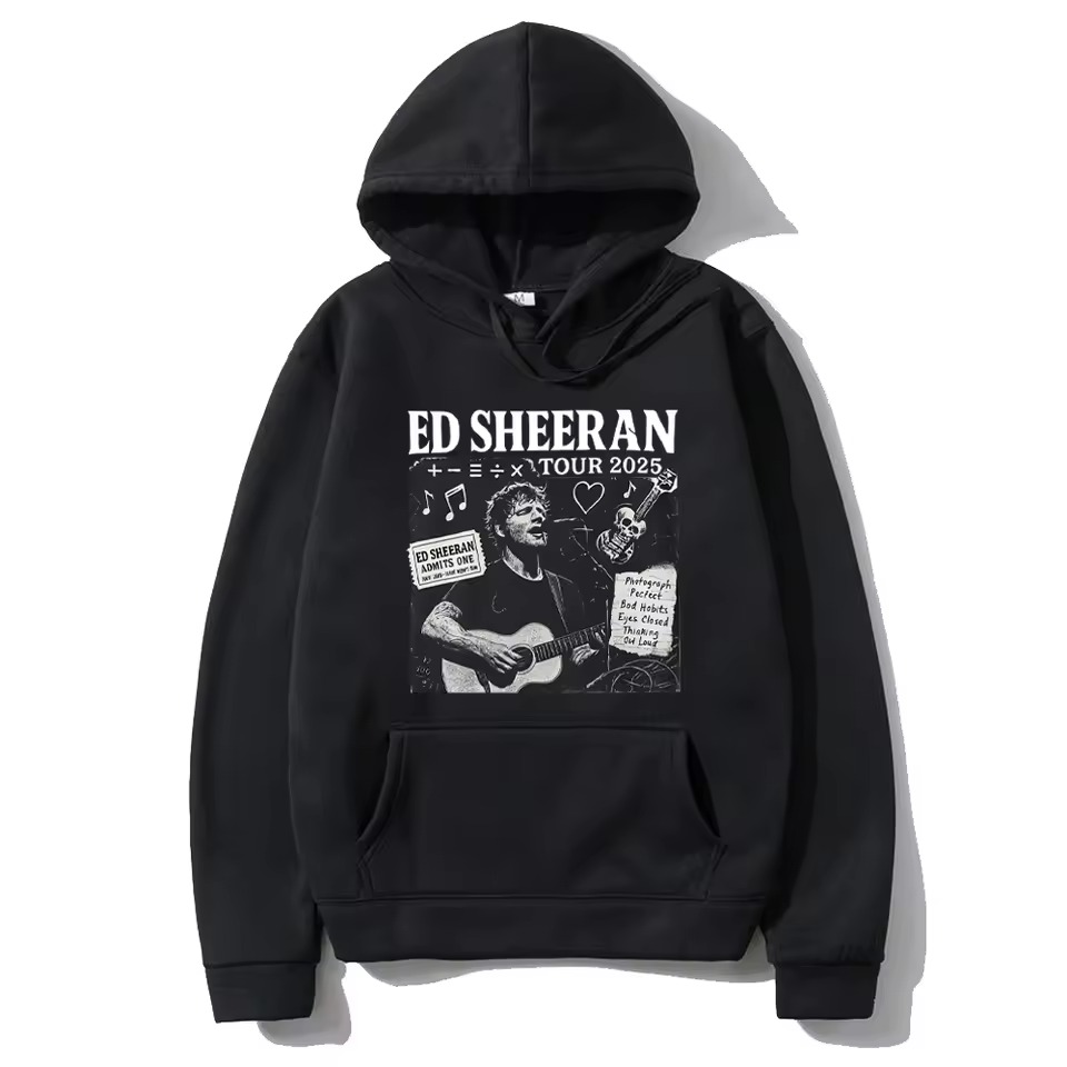 Official Ed Sheeran Hoodie | Ed Sheeran Merch Store